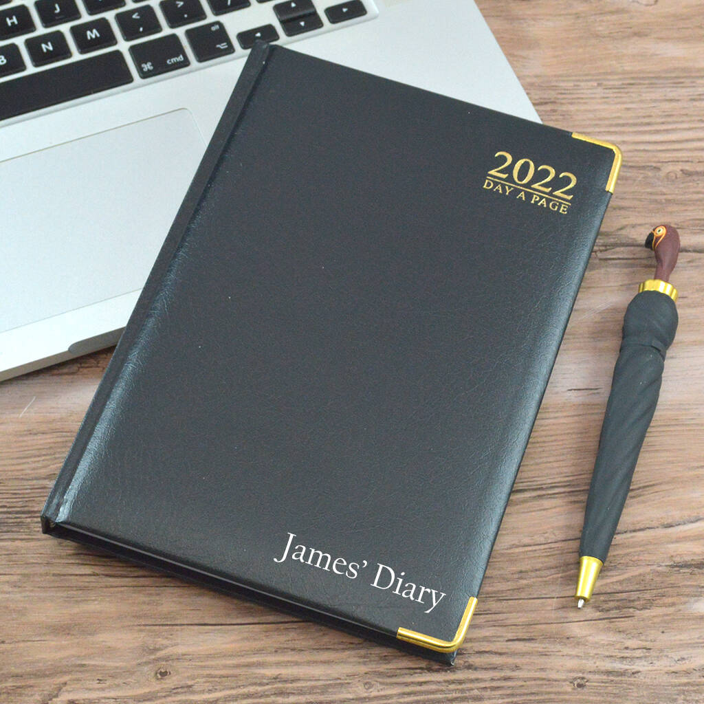 Personalised Day A Page 2022 Diary A5 By GiftsOnline4U ...