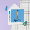 'bottom of my heart' funny thank you card by peas-in-a-pod ...