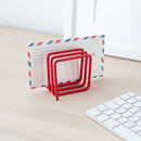 Letter Rack By Block Design | notonthehighstreet.com