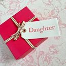 Special Daughter Handmade Card By Chapel Cards | notonthehighstreet.com