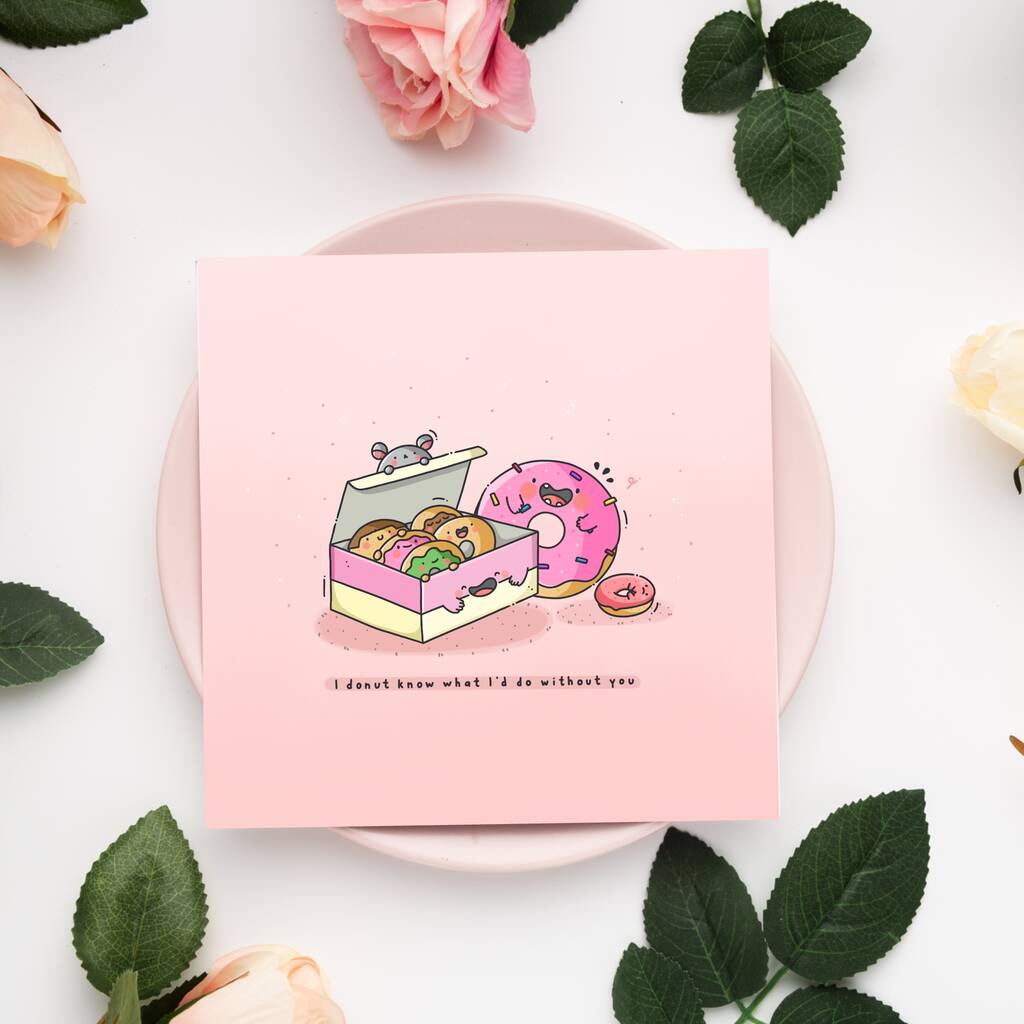 Cute Pancakes Greetings Card By Toastedink | notonthehighstreet.com