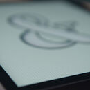 Personalised Handmade Gold Little Wide Letter Gold Sign By Letters By ...