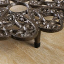 Cast Iron 6th Anniversary Heart Trivet By Dibor | notonthehighstreet.com