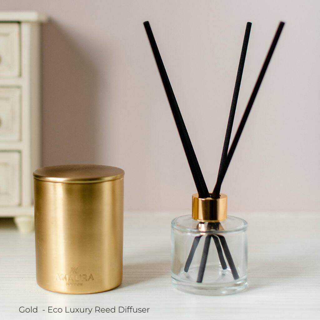 Eco Luxury Reed Diffuser. Rose Gold, Silver Or Gold By Amaura London ...