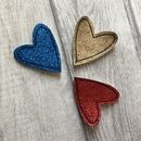 Love You Dad/Daddy Glitter Heart Father's Day Card By Alphabet Bespoke ...