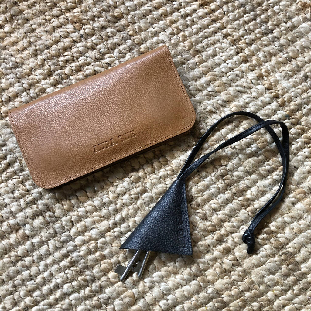 Fair Trade Handcrafted Leather Keychain Keyring By Aura Que ...