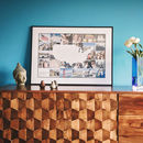 Personalised Travel Destination Photo Collage Map By Hello Ruth ...