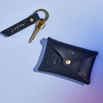 Personalised Star Sign Coin Purse + Keyring Set By SBRI ...