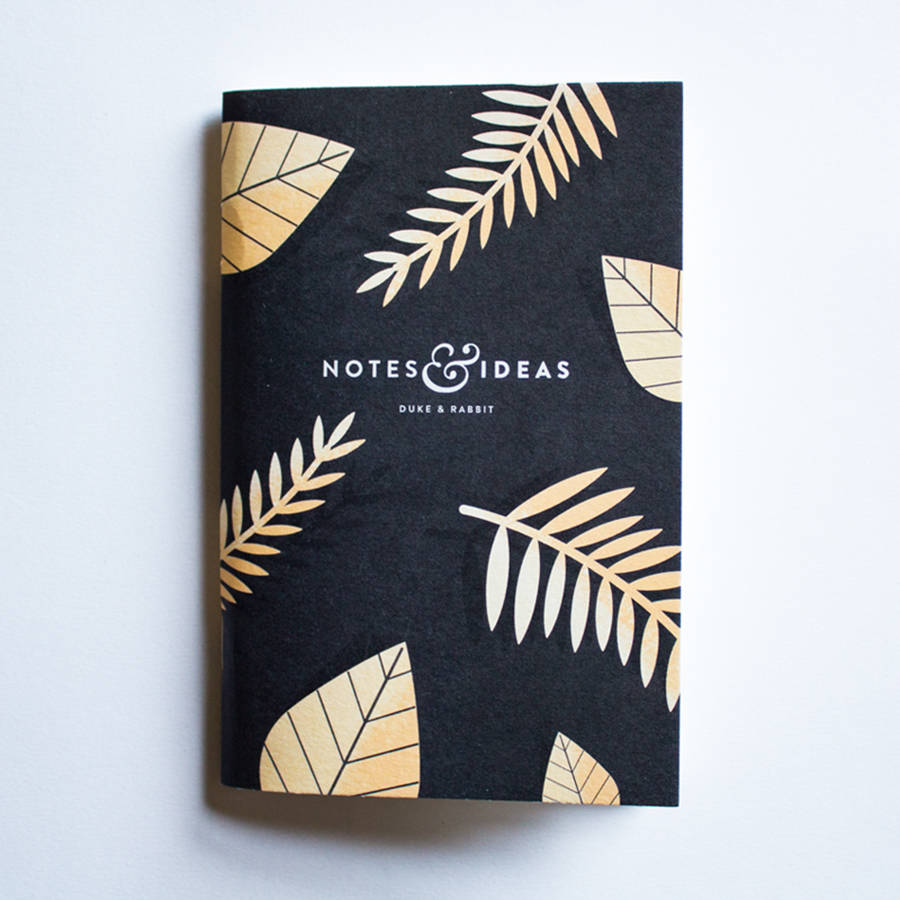 Pair Of Exotic Plant Pocket Notebooks By Duke & Rabbit ...