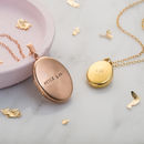 personalised mini heart locket by posh totty designs ...