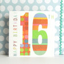 Sparkly 16th Birthday Card By Kali Stileman Publishing ...