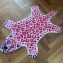 Pink Leopard Rug By The Little Top | notonthehighstreet.com