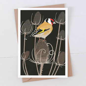 Goldfinch Card By Bird | notonthehighstreet.com