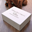 Christening Keepsake Box By Warner's End | notonthehighstreet.com