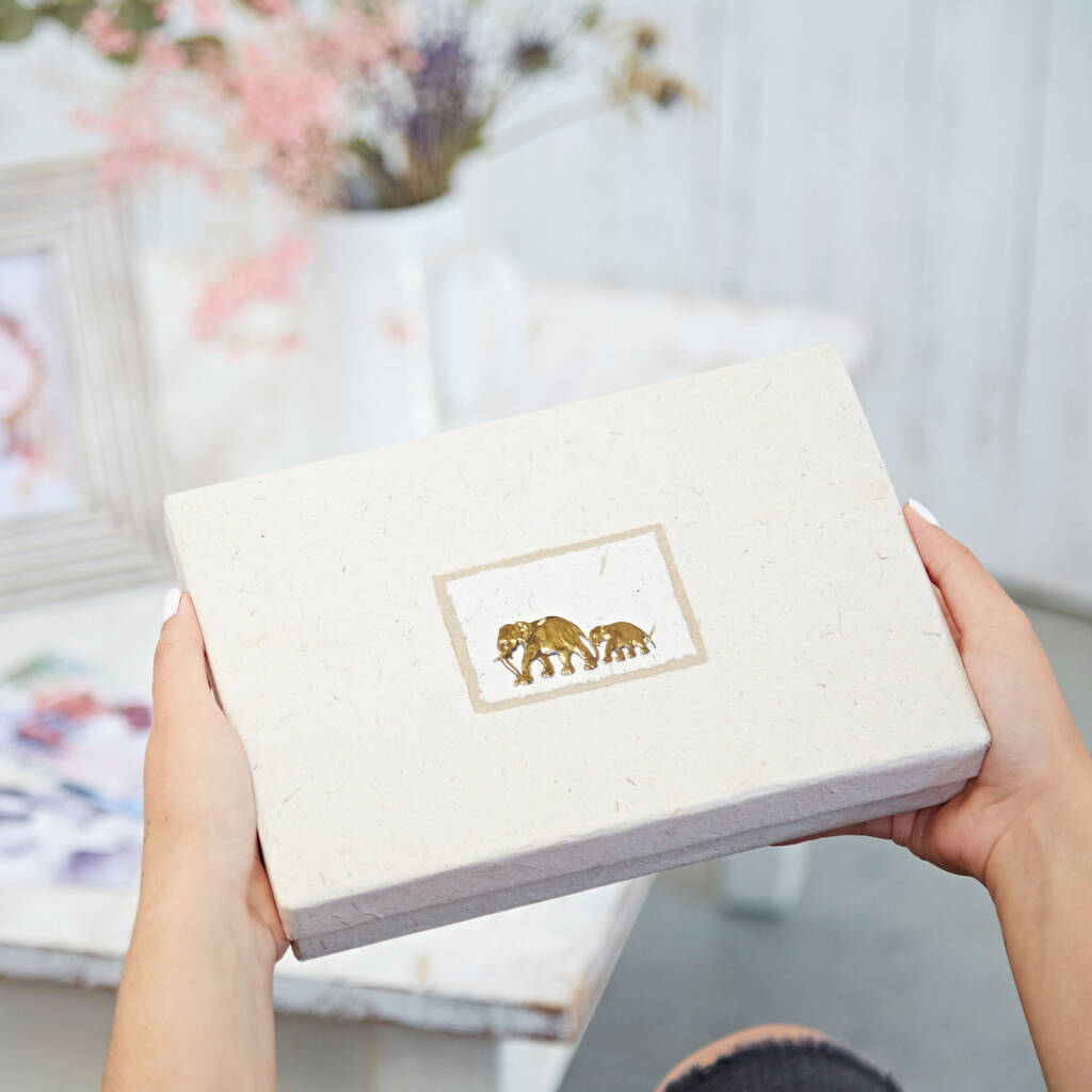 Handcrafted Elephant Dung Photo Album With Gift Box By Paper High ...
