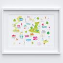 Map Of Balham, Tooting And Streatham By Holly Francesca ...