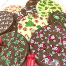 Christmas Chocolate Lollies, Set Of 10 By Cocoapod Chocolates ...