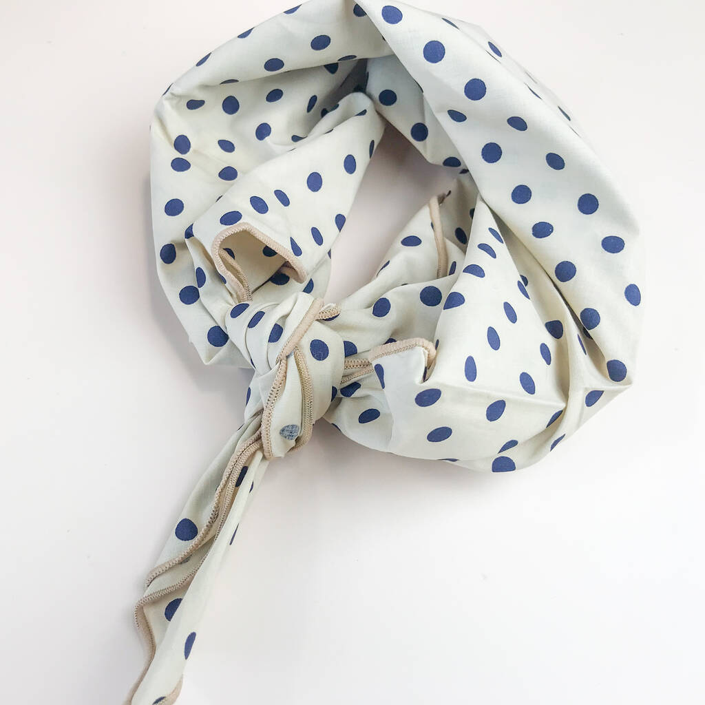 Multiple Colours Polka Dot Scarf By GY Studios | notonthehighstreet.com