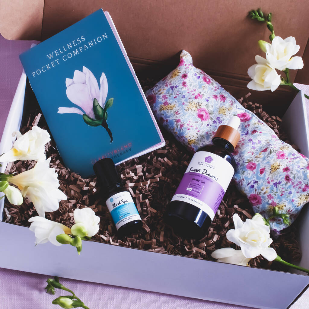 'the Wellness Necessities' Luxury Pamper Gift Box By Clarity Blend ...