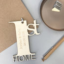 Personalised First Home Card By Hickory Dickory Designs ...