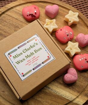 Personalised Teacher Wax Melt Box For End Of Year, Student To Teacher ...