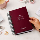 personalised classic mid year academic diary by martha brook ...
