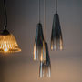 Three Glass Ombre Conical Lights By The Forest & Co ...
