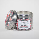 Pomegranate And White Fig Candle Tin By Kernow Spa | notonthehighstreet.com