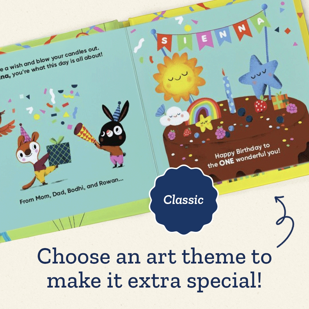 Baby’s First Birthday Counting By I See Me! Personalised Children's Books