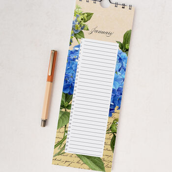 Personalised Vintage Floral Birthday Perpetual Calendar By Flourish ...