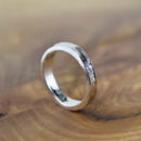 Textured 4mm Wide Silver Storybook Ring By Alison Moore Designs ...