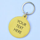 Design Your Own Custom Keytag By Flamingo Candles | notonthehighstreet.com