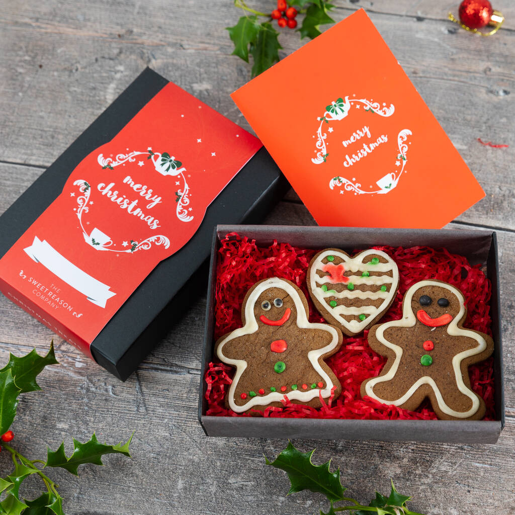 Gingerbread Love Gift Box By The Sweet Reason Company