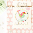 Best Friend Greetings Card By Kali Stileman Publishing ...