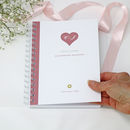 Personalised Heart Wedding Planner Handbook By Designed ...