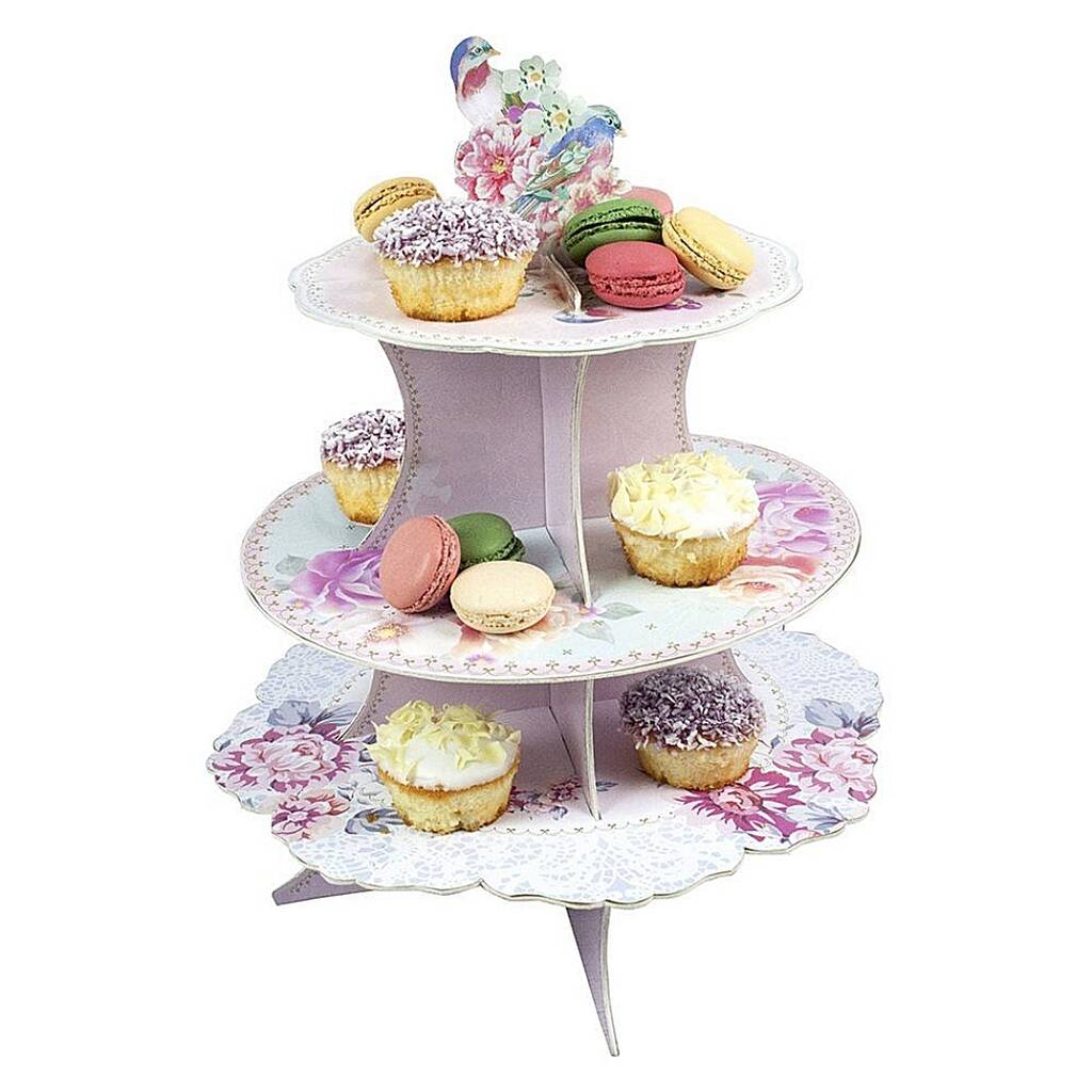 truly romantic cupcake stand by bunting & barrow | notonthehighstreet.com