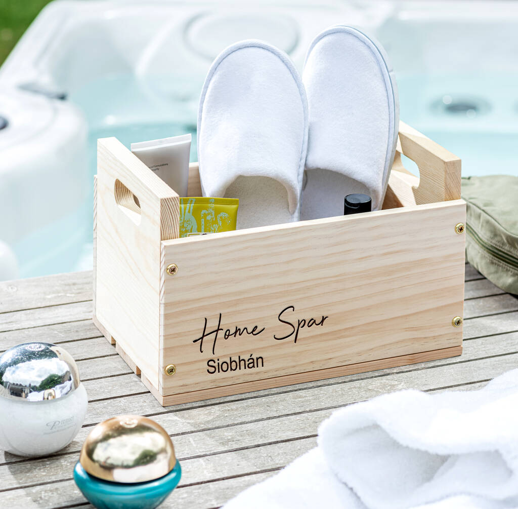 Personalised Home Spa Gift Box For Her By EdgeInspired 