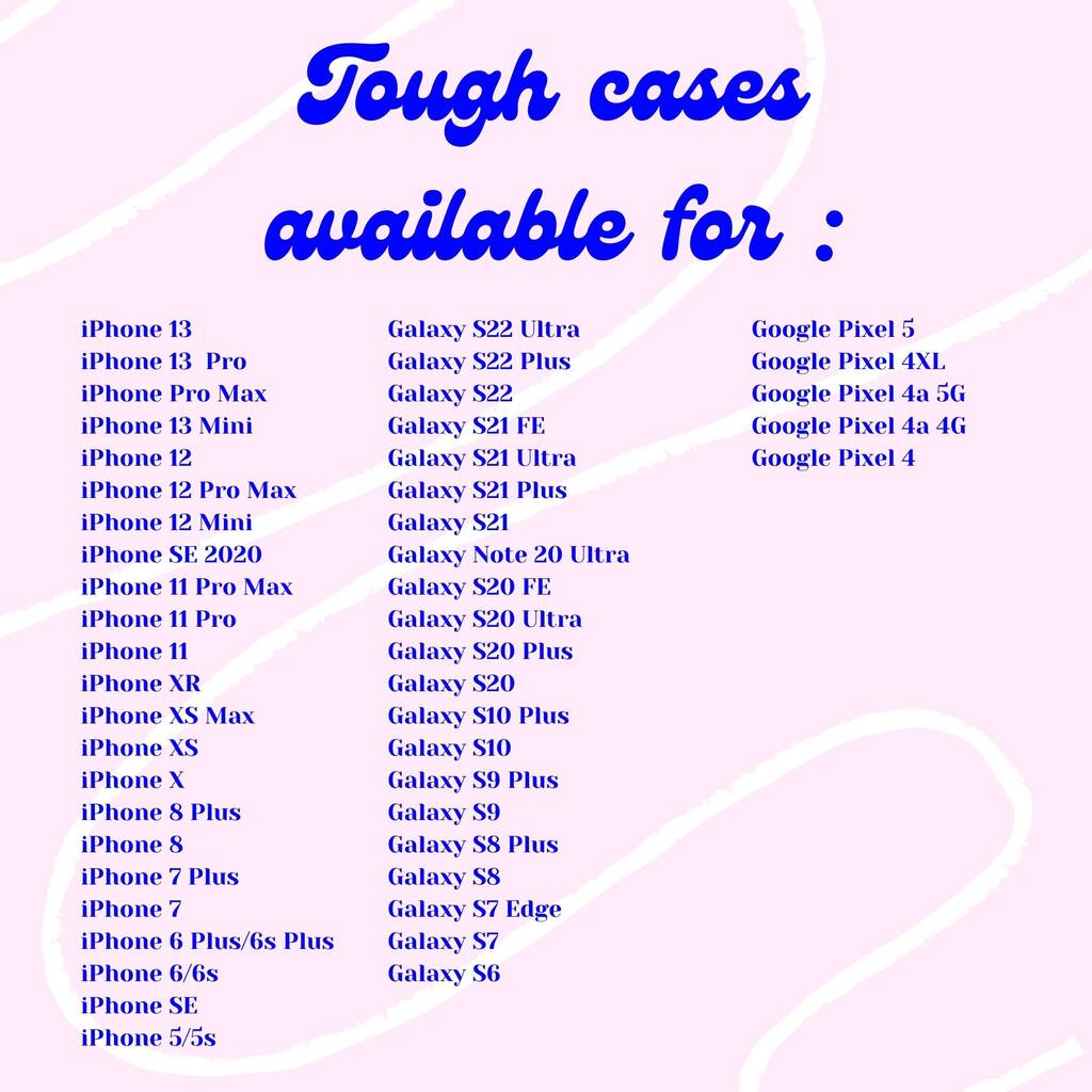 Squiggle Pattern Pink Phone Case By Anna Spurling Design ...