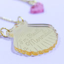 Mini Mermaid Shell Necklace By I Love Crafty | notonthehighstreet.com