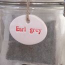 Porcelain Tea Labels By Chapel Cards | notonthehighstreet.com