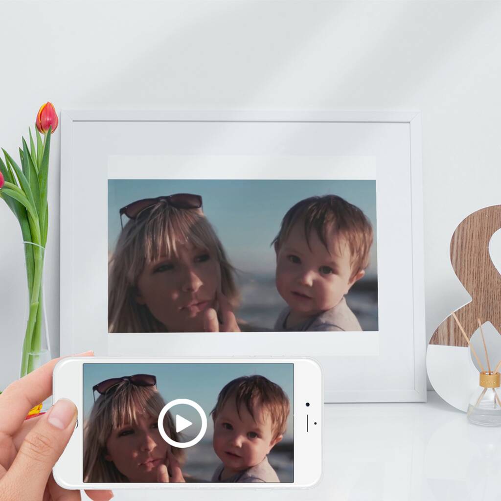 Mother's Day Personalised Hidden Message Photo Print By Munki Magik