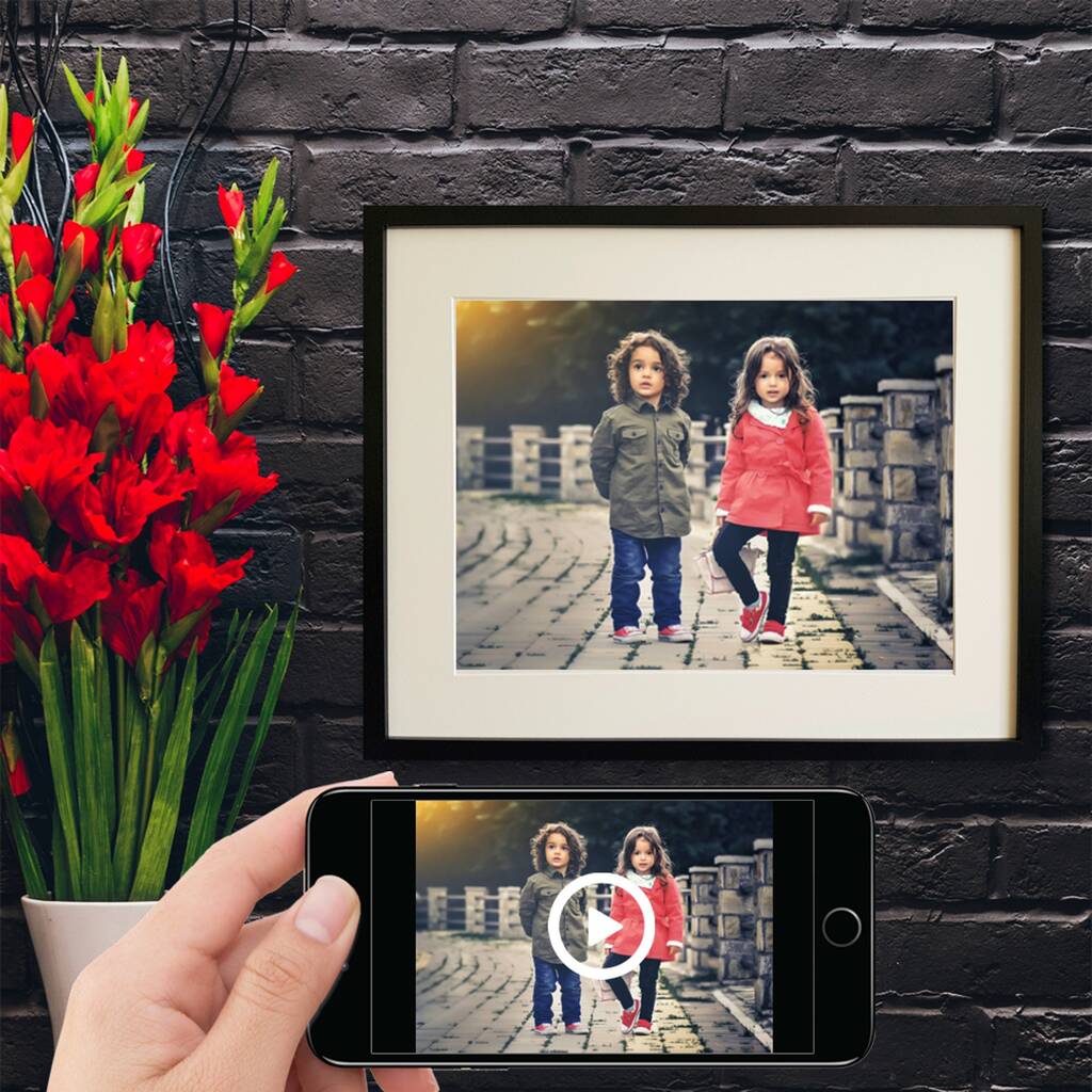 Mother's Day Personalised Hidden Message Photo Print By Munki Magik