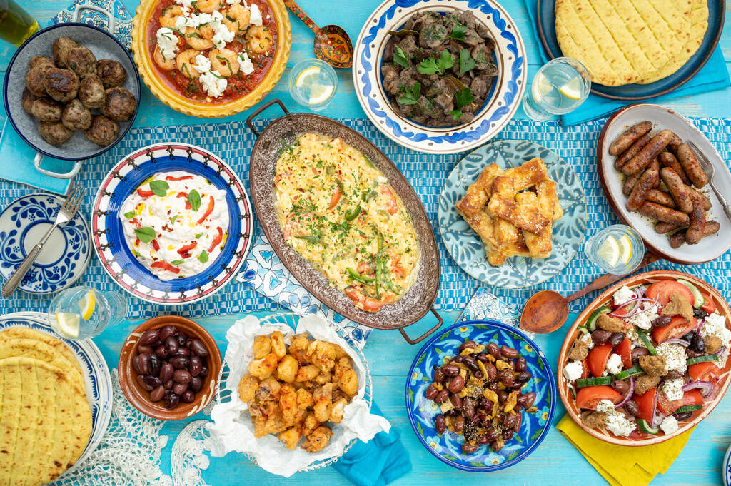 Greek Meze Recipe Kit By The Cookaway | notonthehighstreet.com