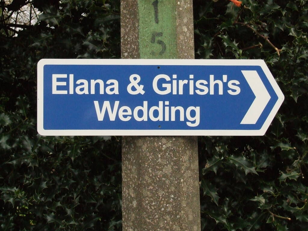 Personalised Direction Signs With Illustrations By England Signs ...