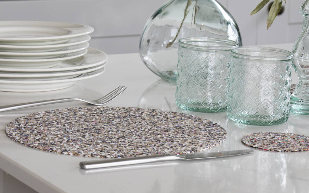 Beach Clean Round Coaster Set By LIGA | notonthehighstreet.com
