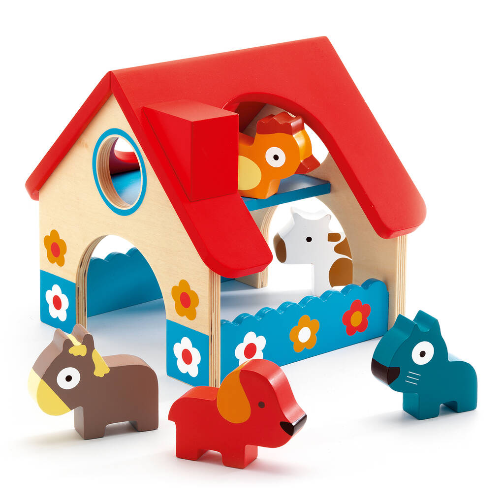 Kids Wooden Mini Garage By Crafts4 Kids | notonthehighstreet.com