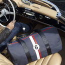 racing car weekend bag by me and my car | notonthehighstreet.com