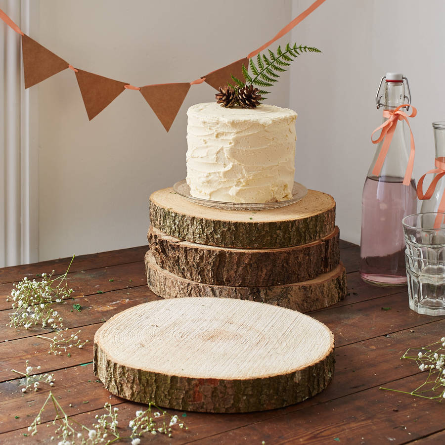 Log Slice Wedding