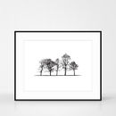 Trees Screen Print By The Art Rooms | notonthehighstreet.com