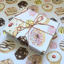 Great British Cakes Wrapping Paper By Rebecca Mc Connachie ...